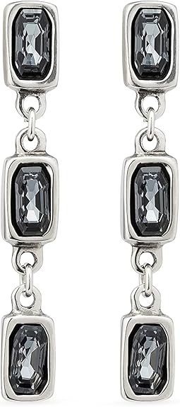 Amazon.com: UNOde50 ASCEPLIUS Sterling Silver-Plated Waterfall Earrings ...