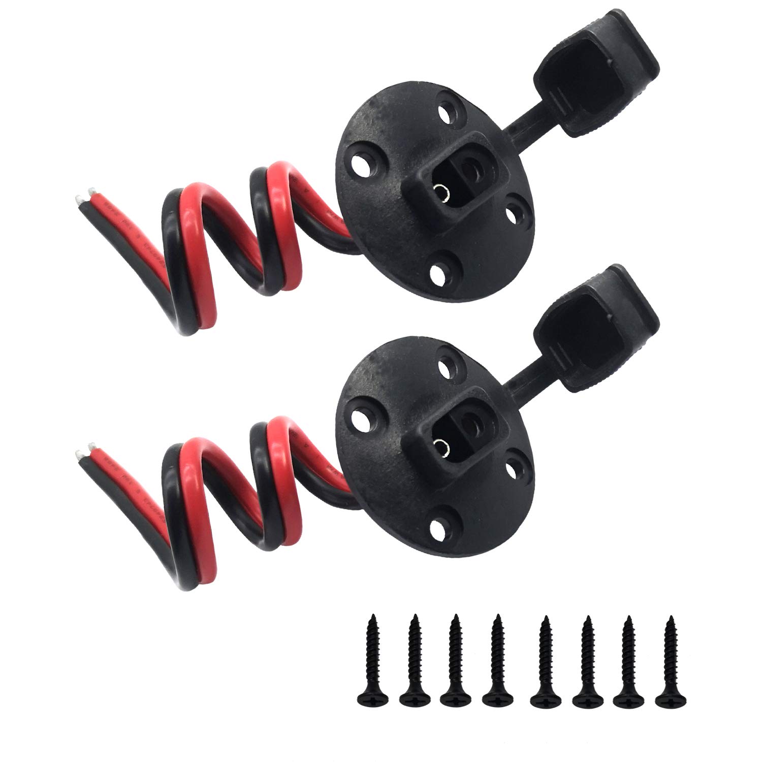 Snapklik.com : COMeap SAE Connector Power Socket Sidewall Port, 2Pin ...