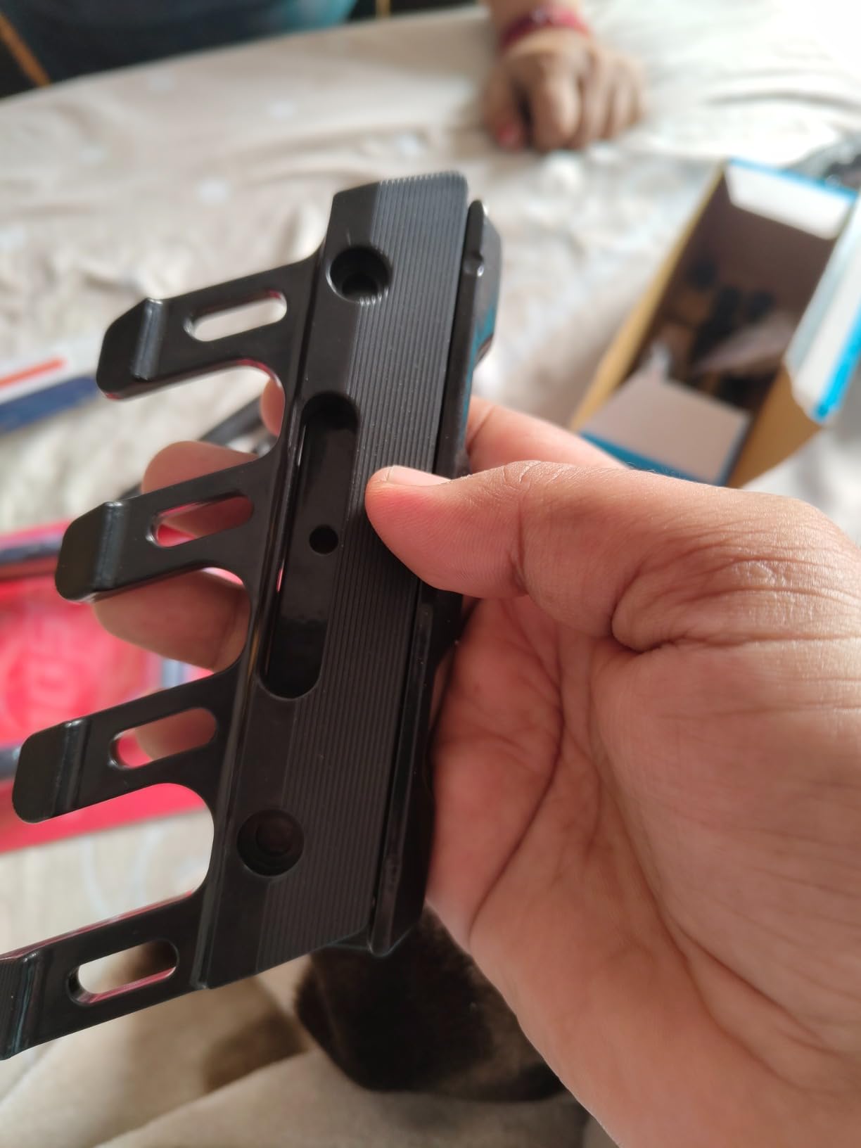 OBEROI'S TRADERS Bike ABS Shocker Protector | Front Fork Fender ...