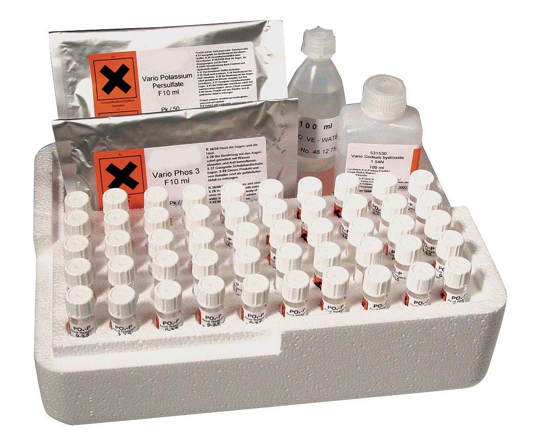 Tintometer Lovibond 517631BT Molybdate Reagent Set, 100 Tests (Pack of ...