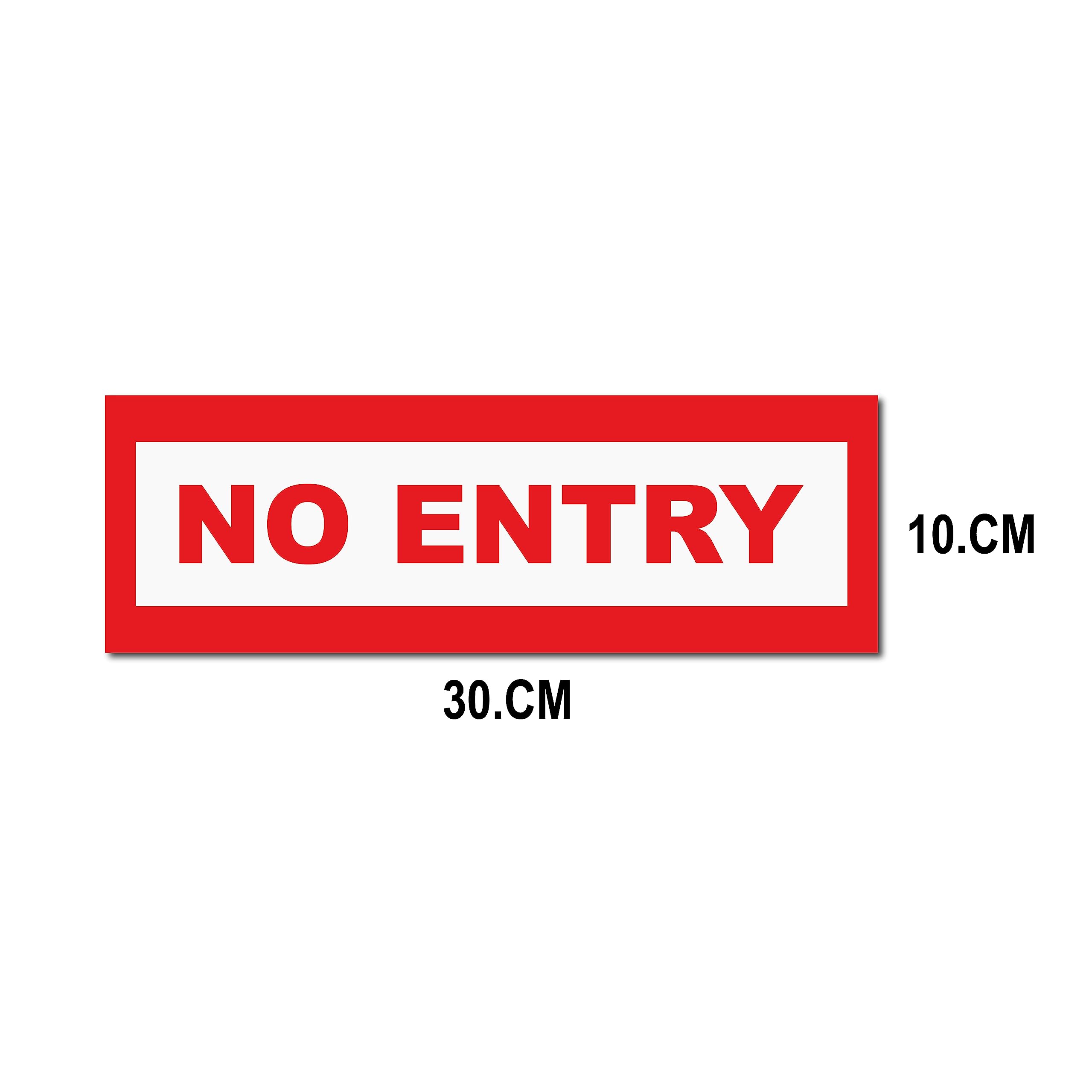 Buy SIGN EVER No Entry Sign Board Office Bank Hospital Restaurant ...