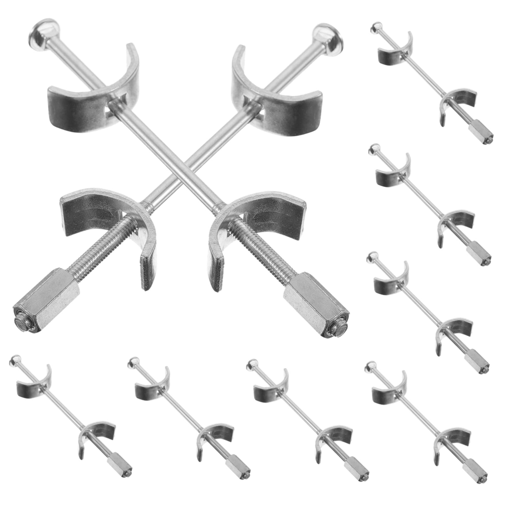 Anneome 10 Pcs Countertop Benchtop Joint Connector Thread Bolt for ...