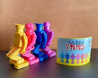 Amazon.co.jp: Buttobi Knee Kakun Body Colorful 2-Piece Set, 4 Colors, X ...