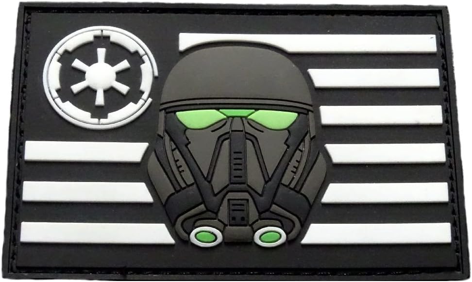 Amazon.com: Trooper USA Flag Rogue Patch [Glow Dark -3D-PVC Rubber ...