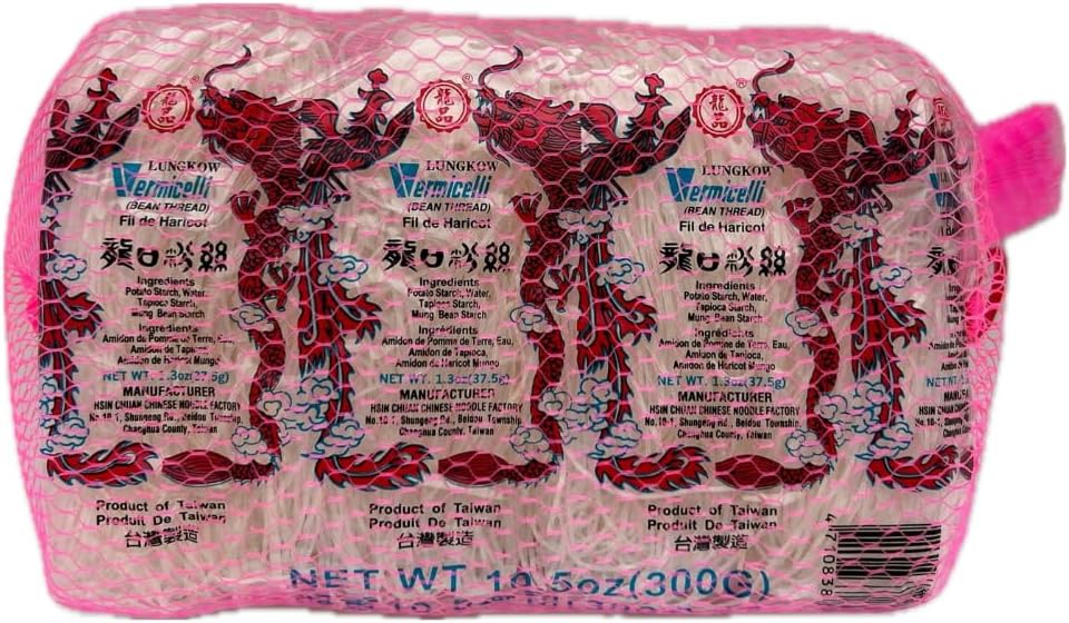 Amazon.com: Long Kow Organic Bean-vermicelli 2 Ct 29.6 Oz Total (pack ...