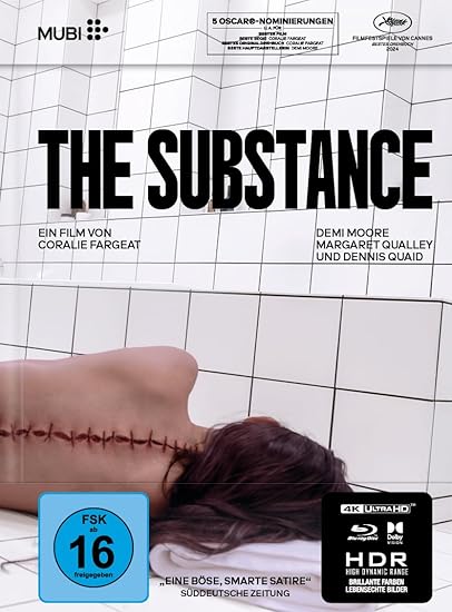 The Substance (2-Disc Limited Collector'S Edition: Amazon.co.uk ...