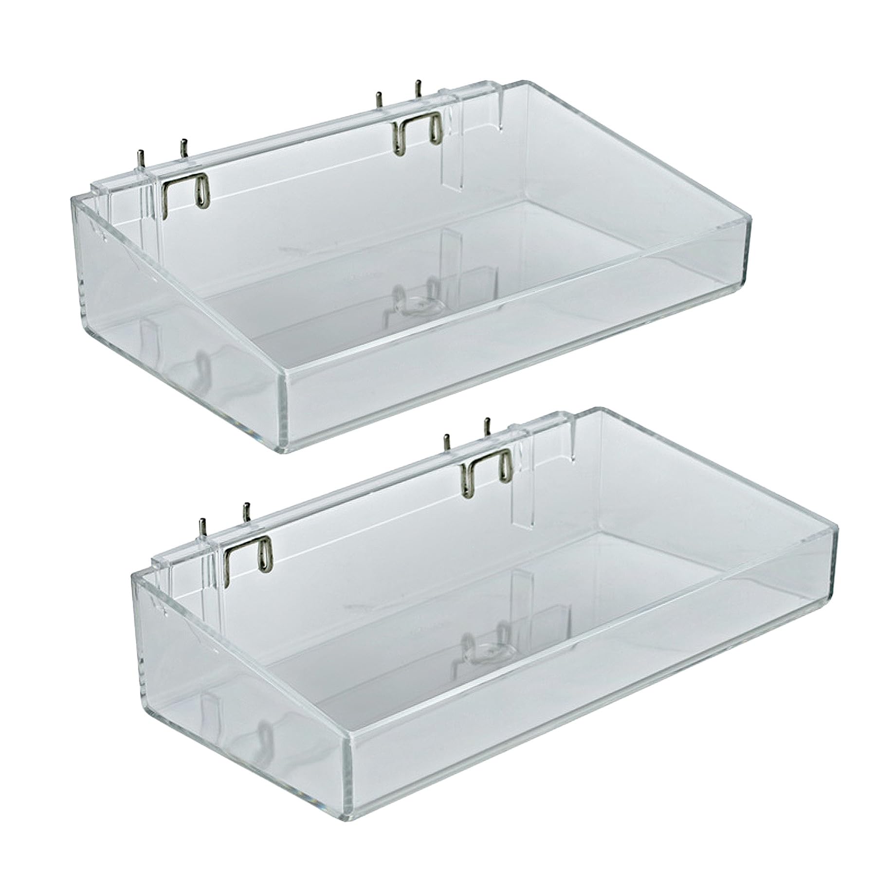 Amazon.com: Azar Displays 556085 12" Open Tray (2 Pack) : Industrial ...