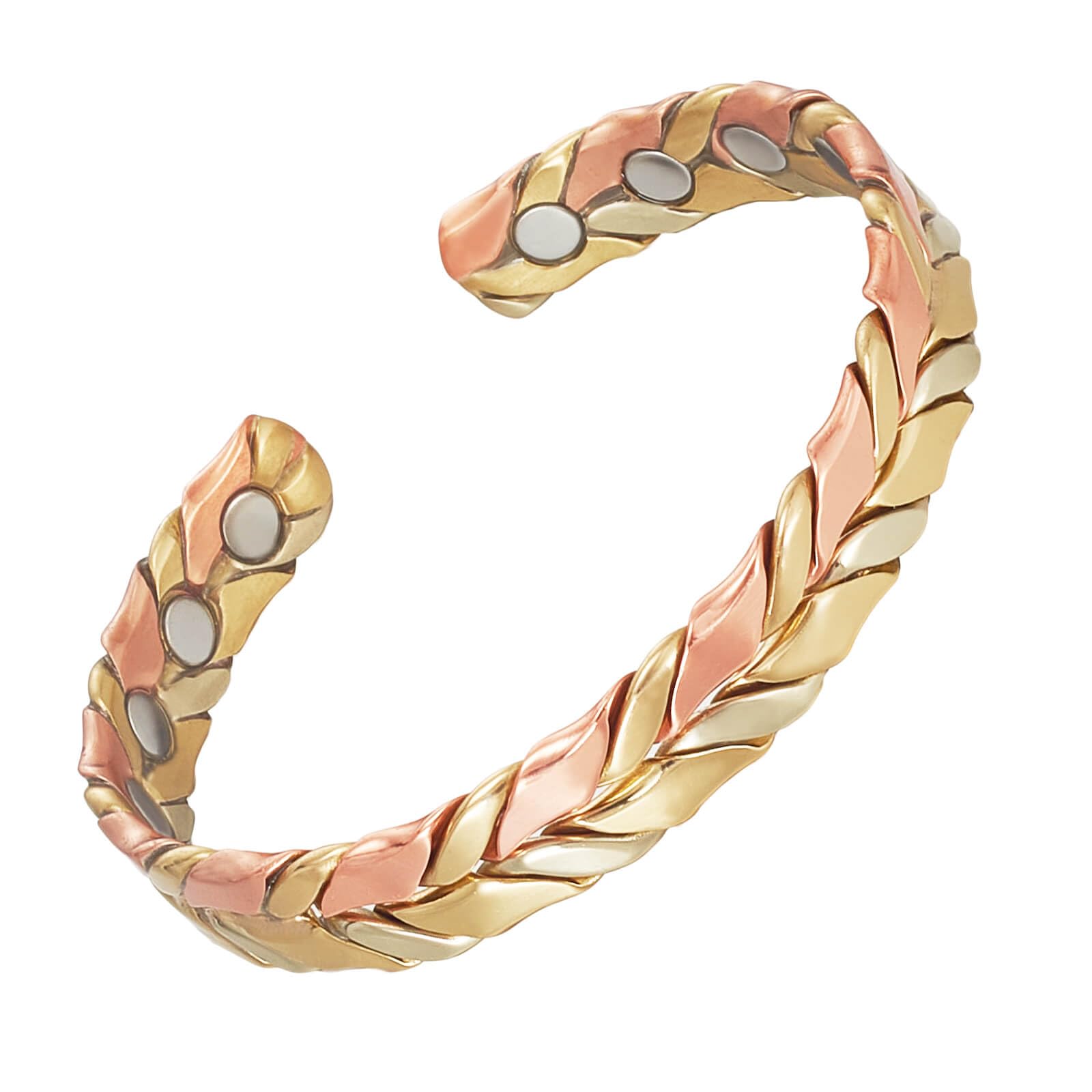 Amazon.com: MagVIVACE Women Copper Magnetic Bracelet for Arthritis ...