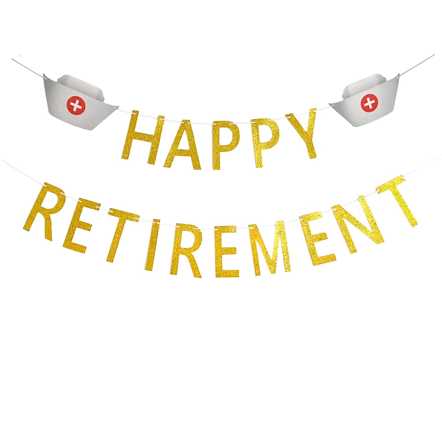 Buy Happy Retirement Nurse Retirement Party Decoration Banner,Medical ...