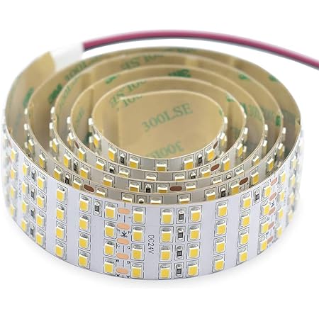 Amazon.com: Brightest Quad Row Flexible LED Strip Lights - DC24V ...
