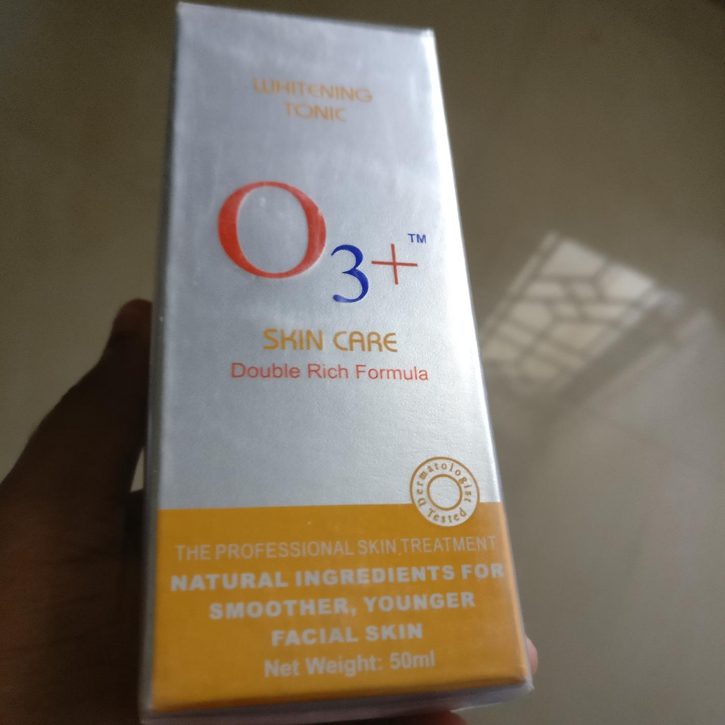 O3+ Whitening Tonic Skin Care Double Rich Formula, 30 ML : Amazon.in ...