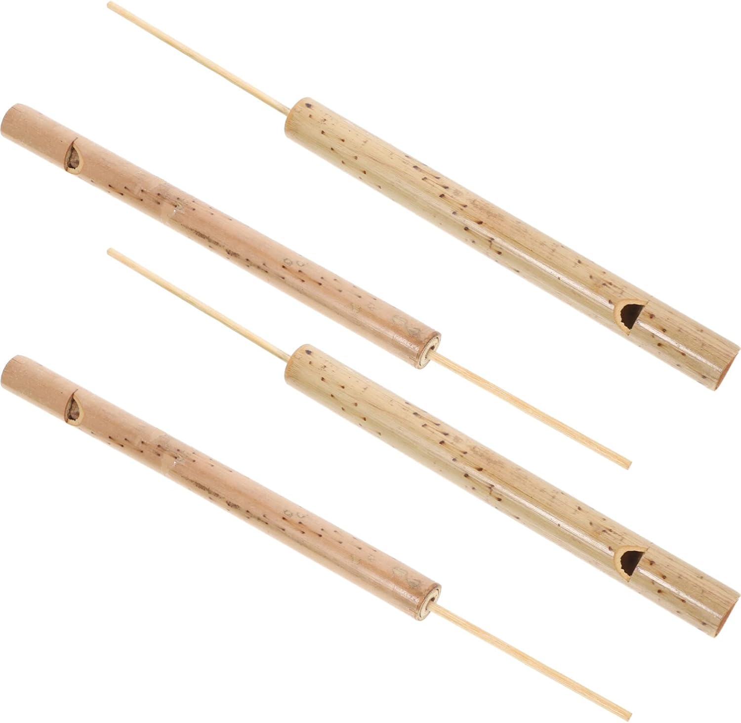 Amazon.com: Toyvian Bird Whistle 4pcs Bamboo Slide Whistle Whistle ...