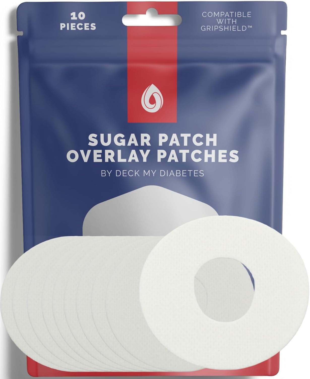 Amazon.com: Sugar Patch Adhesive Patches – Waterproof & Sweatproof for ...