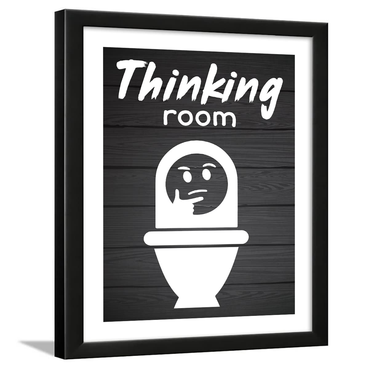 Buy Chaka Chaundh - bathroom poster - bathroom posters with frame ...
