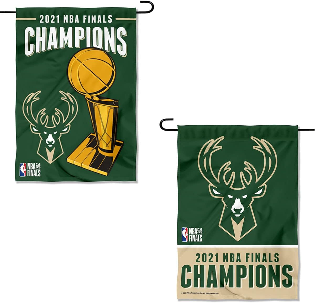 Amazon.com : Milwaukee Bucks Double Sided Garden Flag : Sports & Outdoors