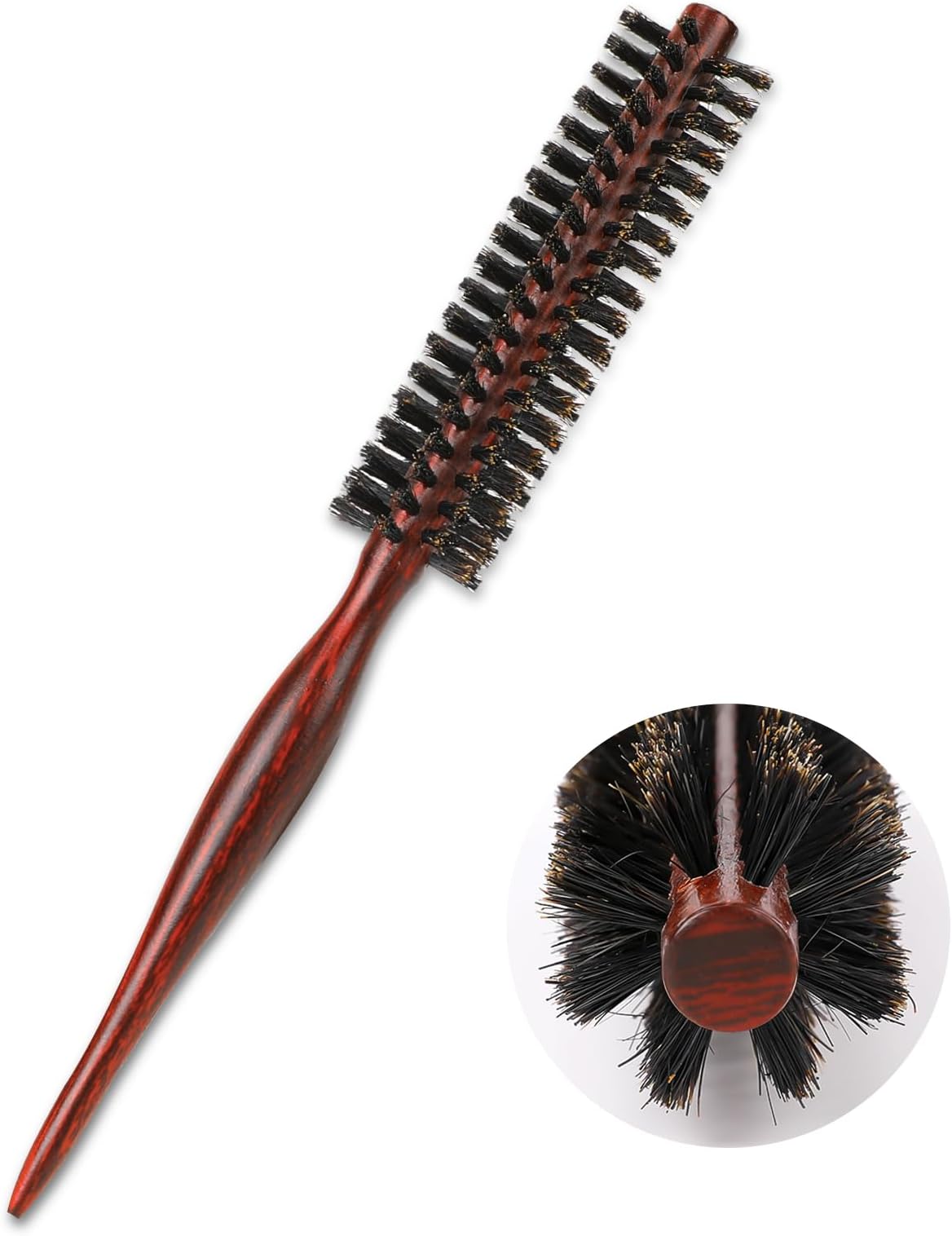 Amazon.com : Mini Quiff Roller Brush for Blow Drying and Curling - 1/2 ...