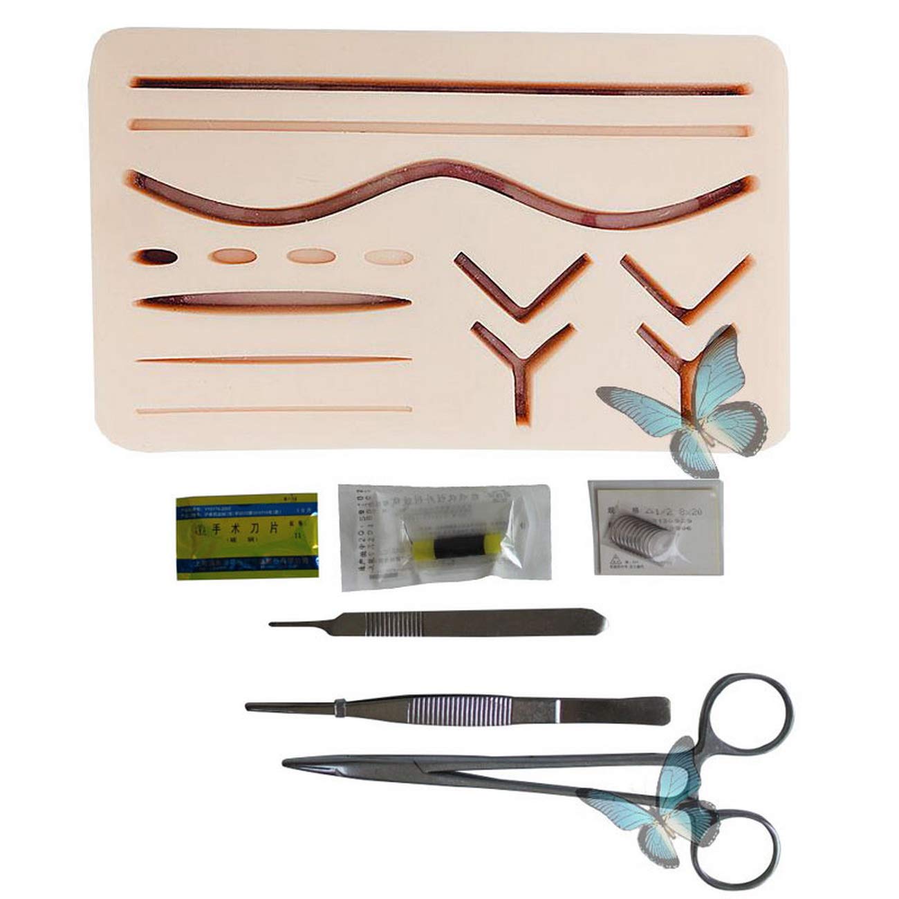 Buy Model with Wound Skin Suture Model Silicone Module Double Eyelid ...