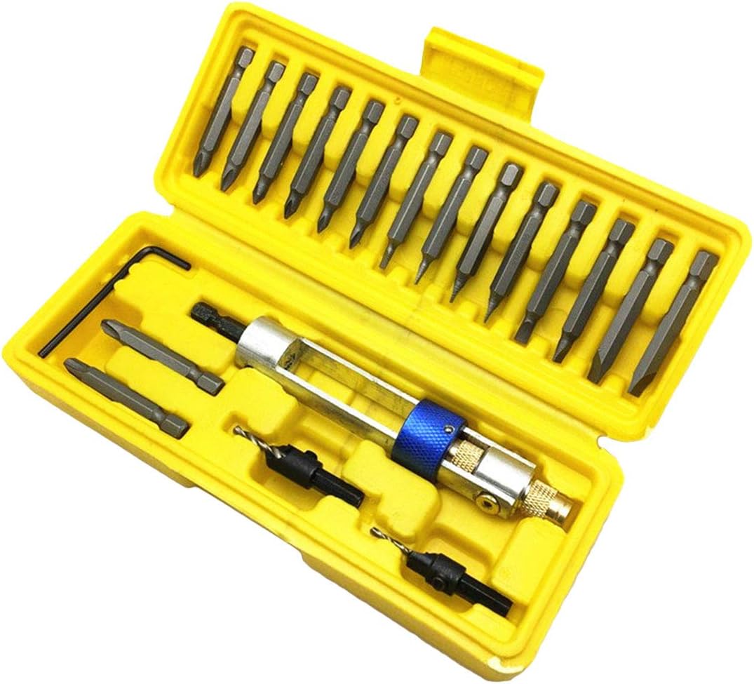 NASHINAL 20Pcs Half Time Drill Driver Multi Screwdriver Sets Updated ...