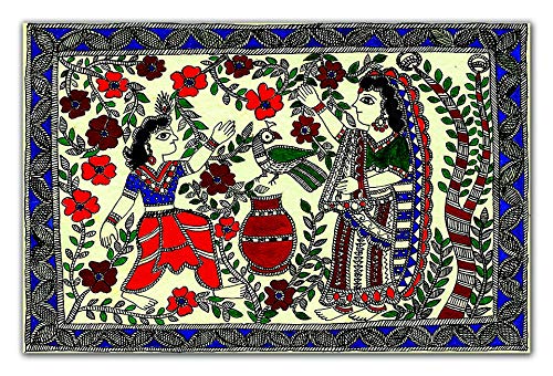Tamatina Wall Sticker | Madhubani Art | Traditional Sticker | Tribe ...