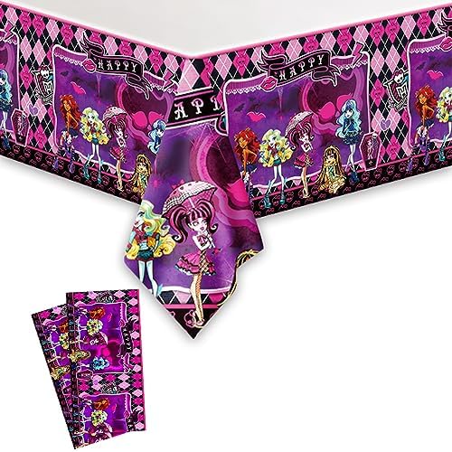 Amazon.com: DLUHOS 2 Pcs Monster Themed Birthday Party Decorations ...