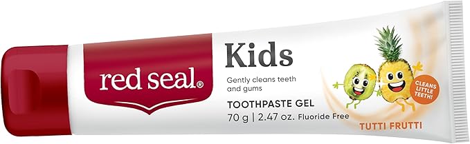 Red Seal Kids Fluoride Free Tutti Frutti Toothpaste Gel 70g : Amazon ...