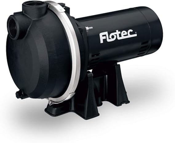Flotec FP5172-08 Self Priming High Capacity 1-1/2 HP Sprinkler Pump ...
