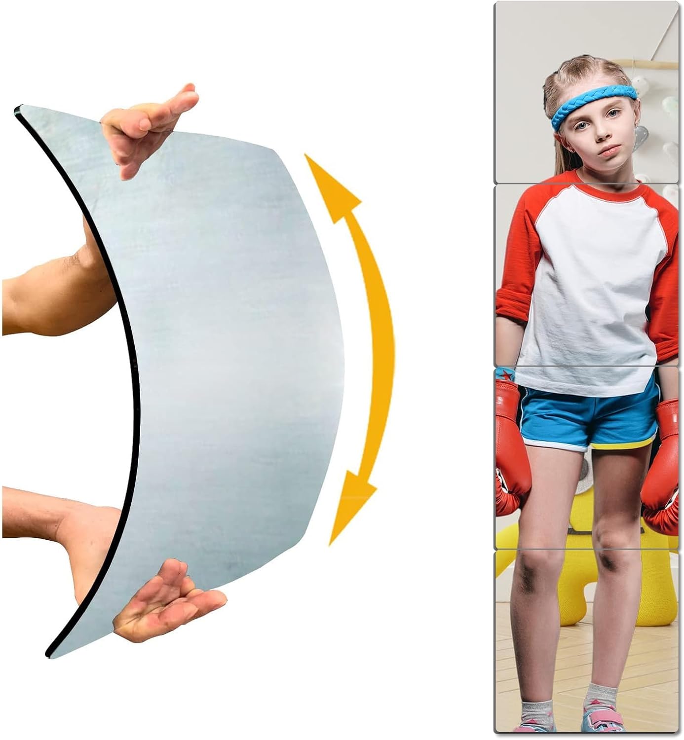 Amazon.com: canhard Unbreakable Door Mirror Full Length, Full Body ...