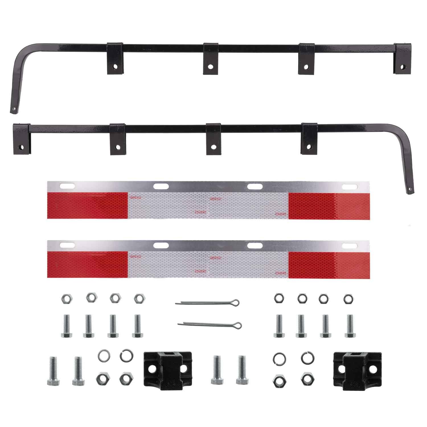 Amazon.com: CHDT66 Semi Trucks Mud Flap Hangers Deluxe Kit - Length: 30 ...