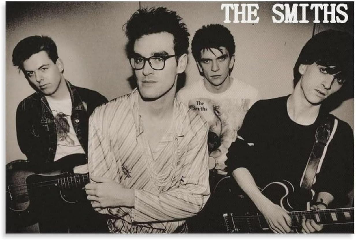 Amazon.com: Music Poster The Smiths Nostalgic Poster Rock Band Poster ...