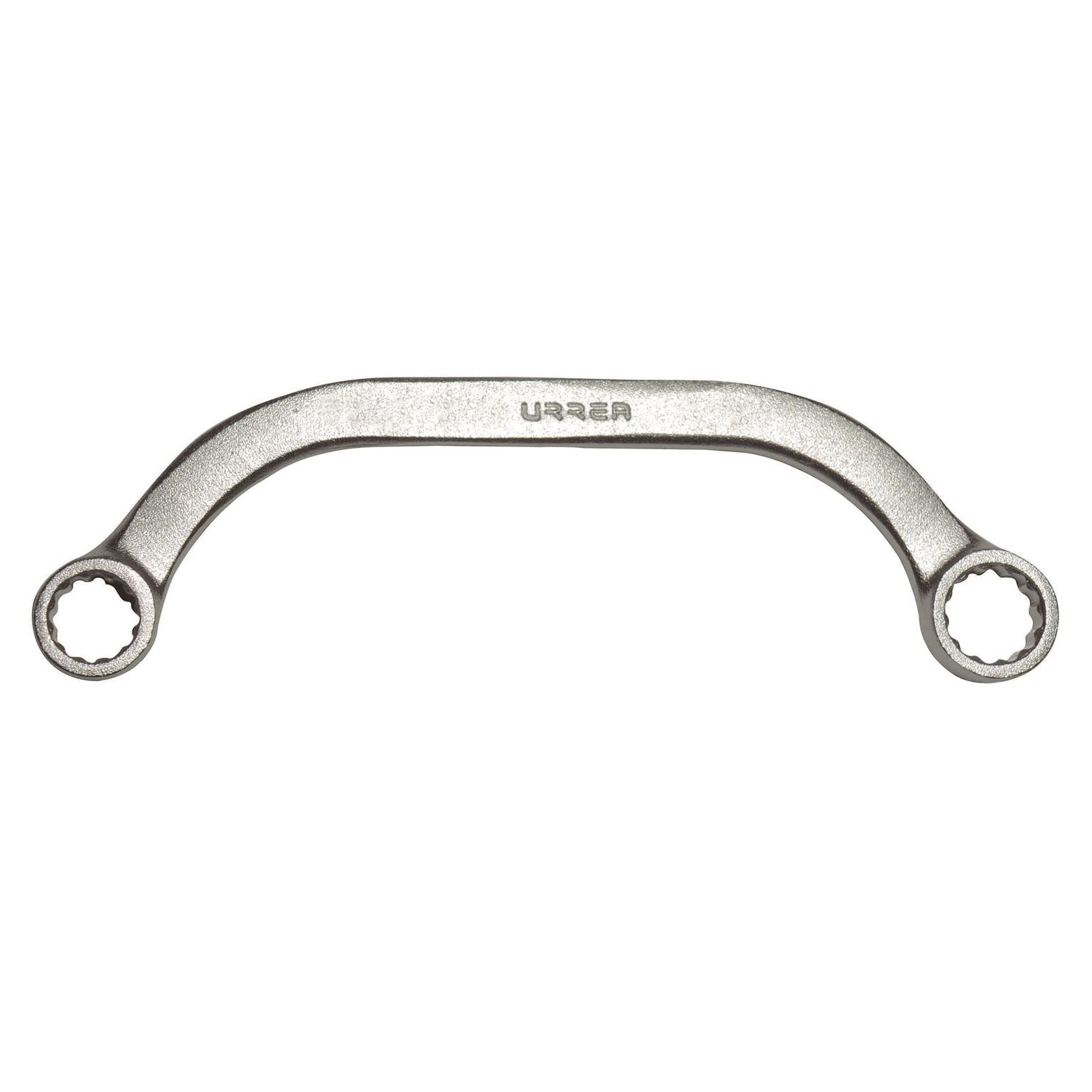 Urrea 1725 7/16-Inch X 1/2-Inch Obstruction Wrench, Steel, Satin Finish ...