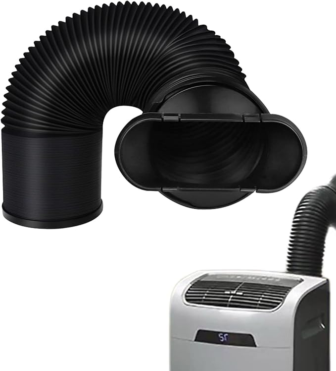 Tuyau Evacuation Climatiseur Mobile - Avec Bouche Plate Connecteur ...