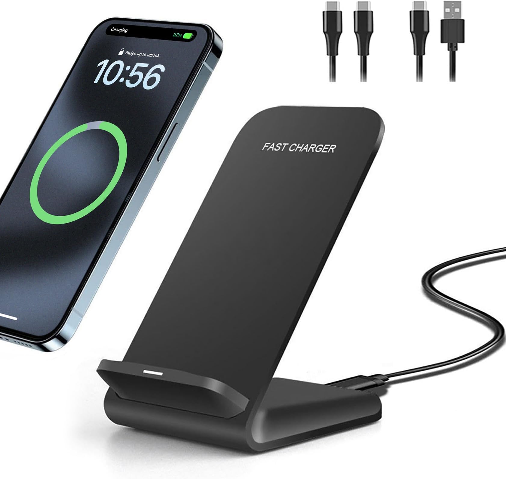 Amazon.com: 20W Fast Wireless Charger,Wireless Charging Stand ...