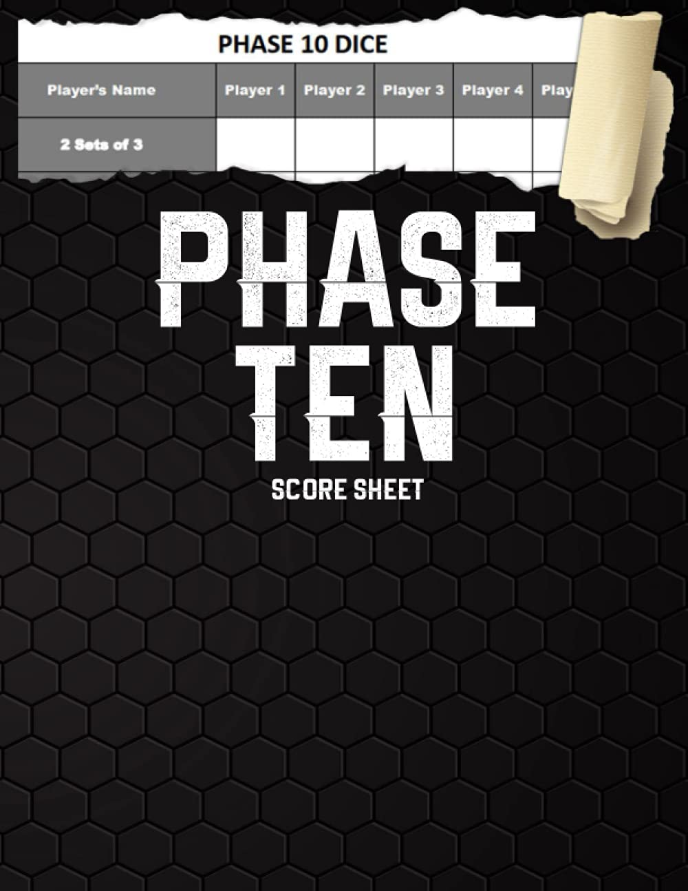 Buy Phase Ten Score Sheet: Large Phase 10 Card Game Sheets Phase Ten ...