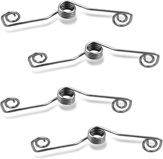 Amazon.com: 4 Pack Hinge Pin Door Stop Butterfly Spring Door Stop/Door ...