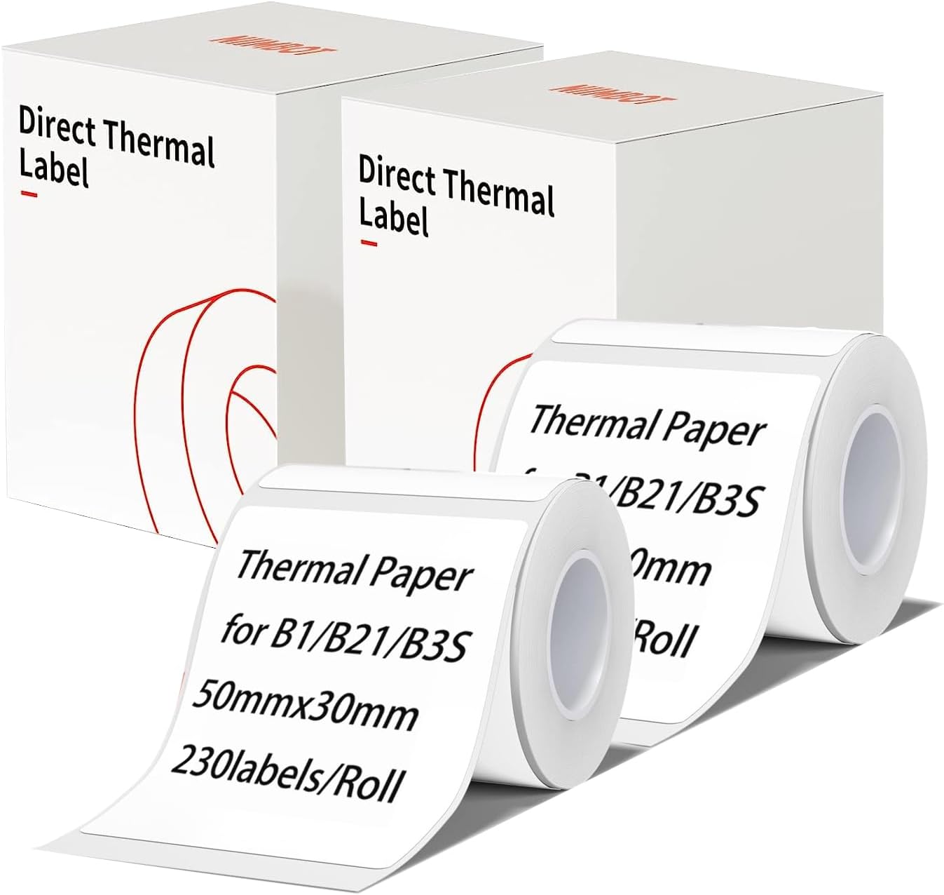 Amazon.com : INeedIt B1 B21 B3S Label Maker Tape Adapted Labels Sticker ...