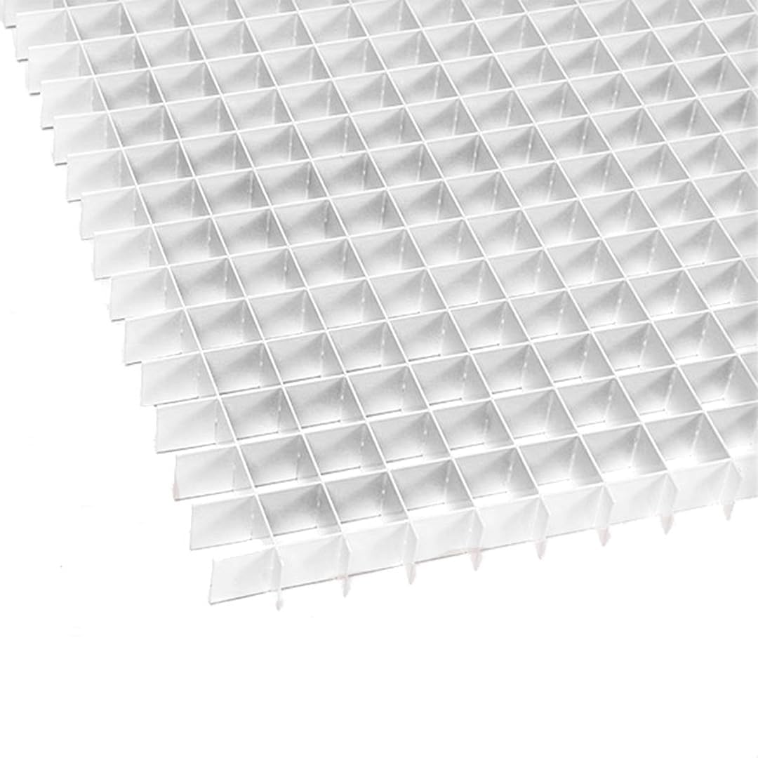 KastLite Aluminum Egg Crate Grill, 2'x4' Mill Finish Metal Lighting ...