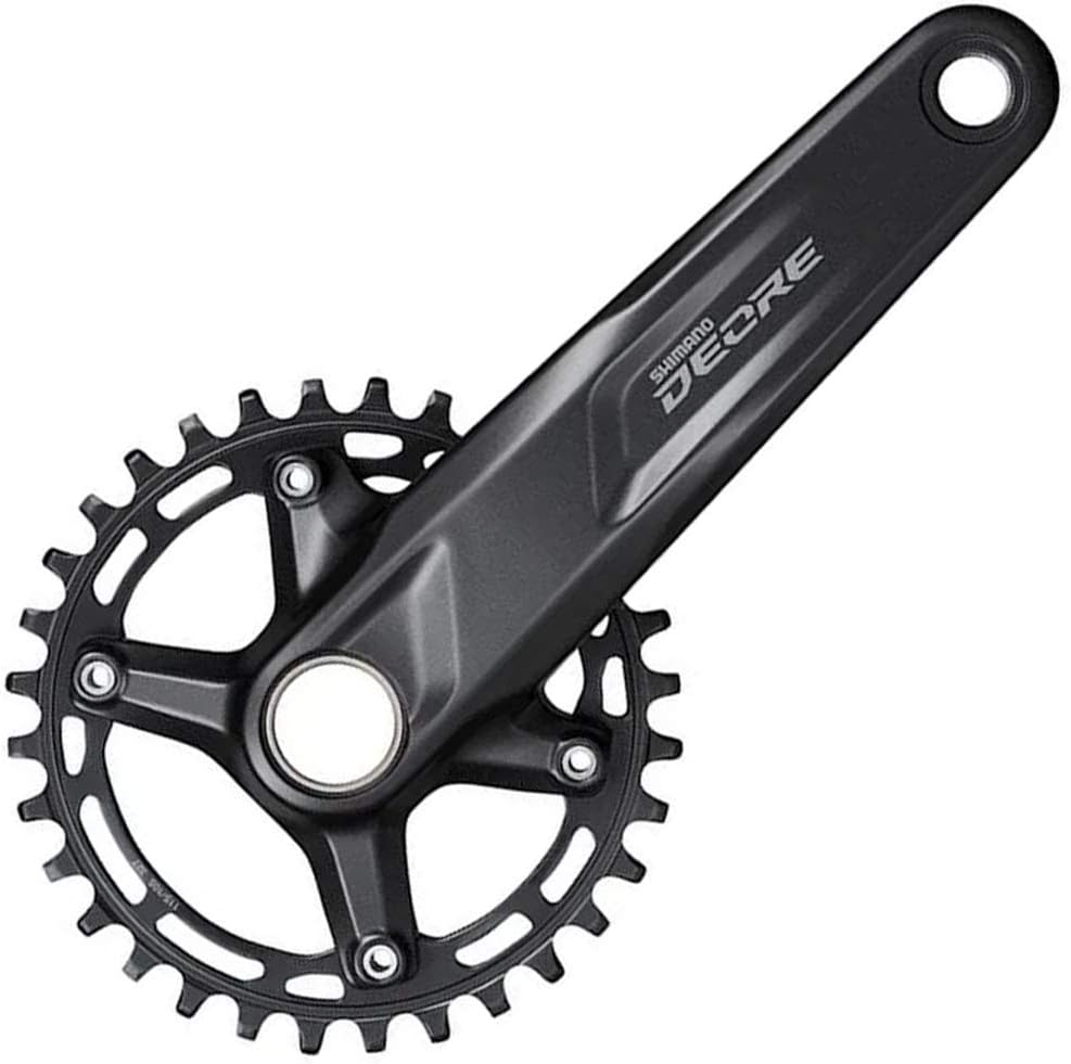Amazon.com : Shimano Deore FC-M5100 Deore chainset, 10/11-speed, 52 mm ...