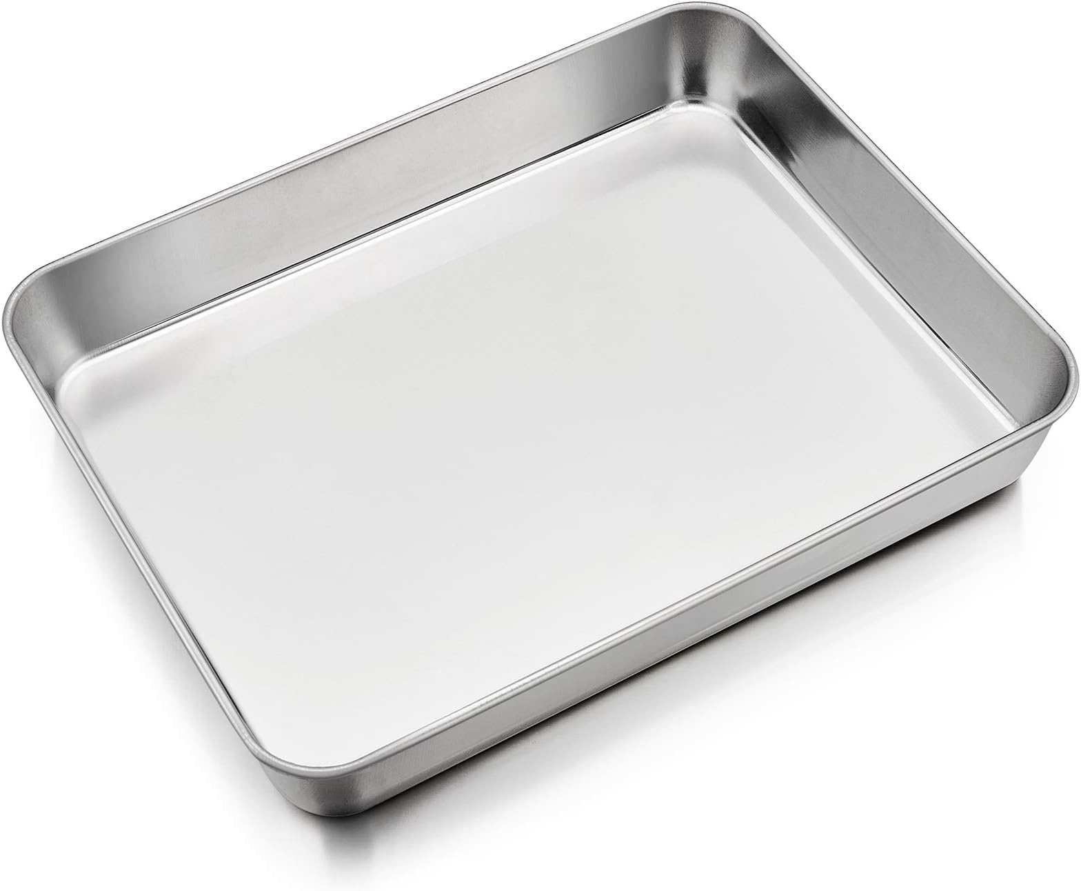 Amazon.com: P&P CHEF Baking Sheet Rectangular Cake Pan, Stainless Steel ...