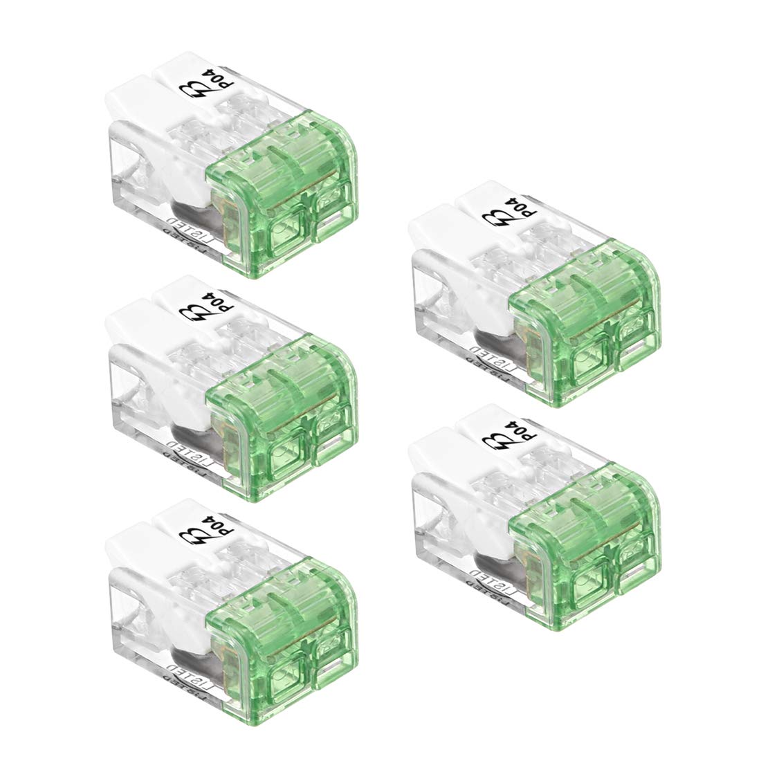 uxcell Spring Connectors, Quick Wire Connector Reusable Terminal ...