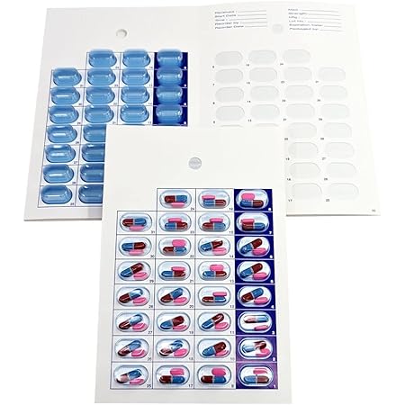 Amazon.com: Medication Controlled Unit Dose, Cold Seal Pill Blister ...