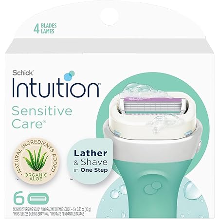 Amazon.com: Schick Intuition Razors for Women with Sensitive Skin | 1 ...