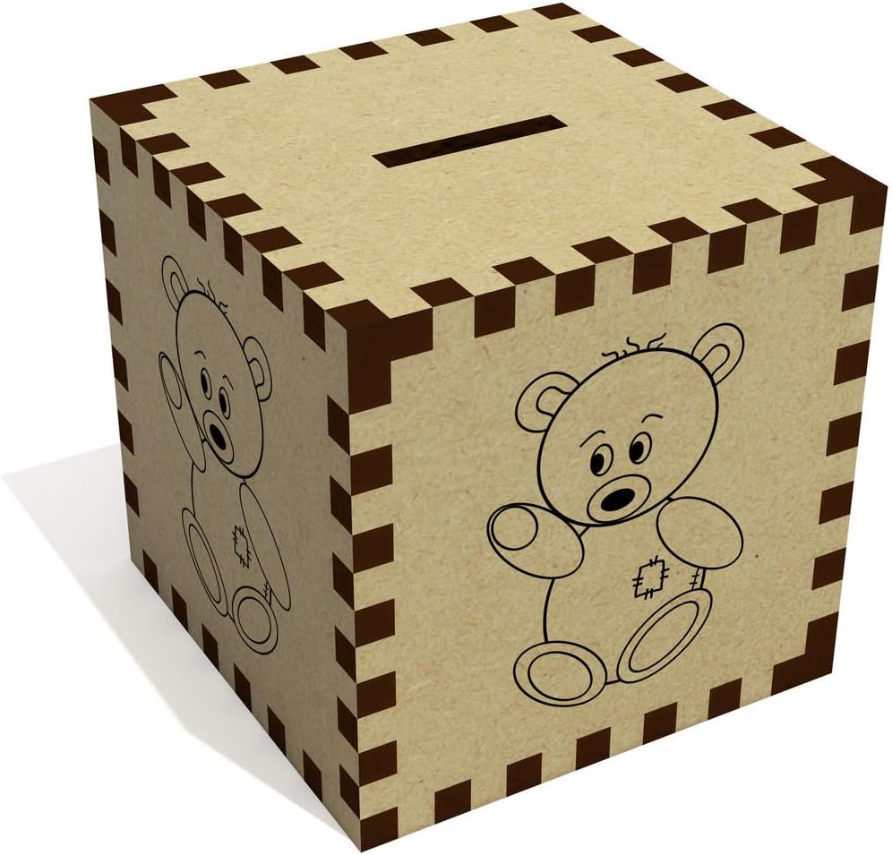 Amazon.com: 'Teddy Bear' Money Box / Piggy Bank (MB00000076) : Toys & Games