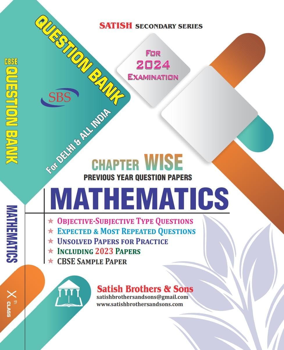 SBS Class 10 Mathematics Question Bank For Delhi & All India Chapter ...