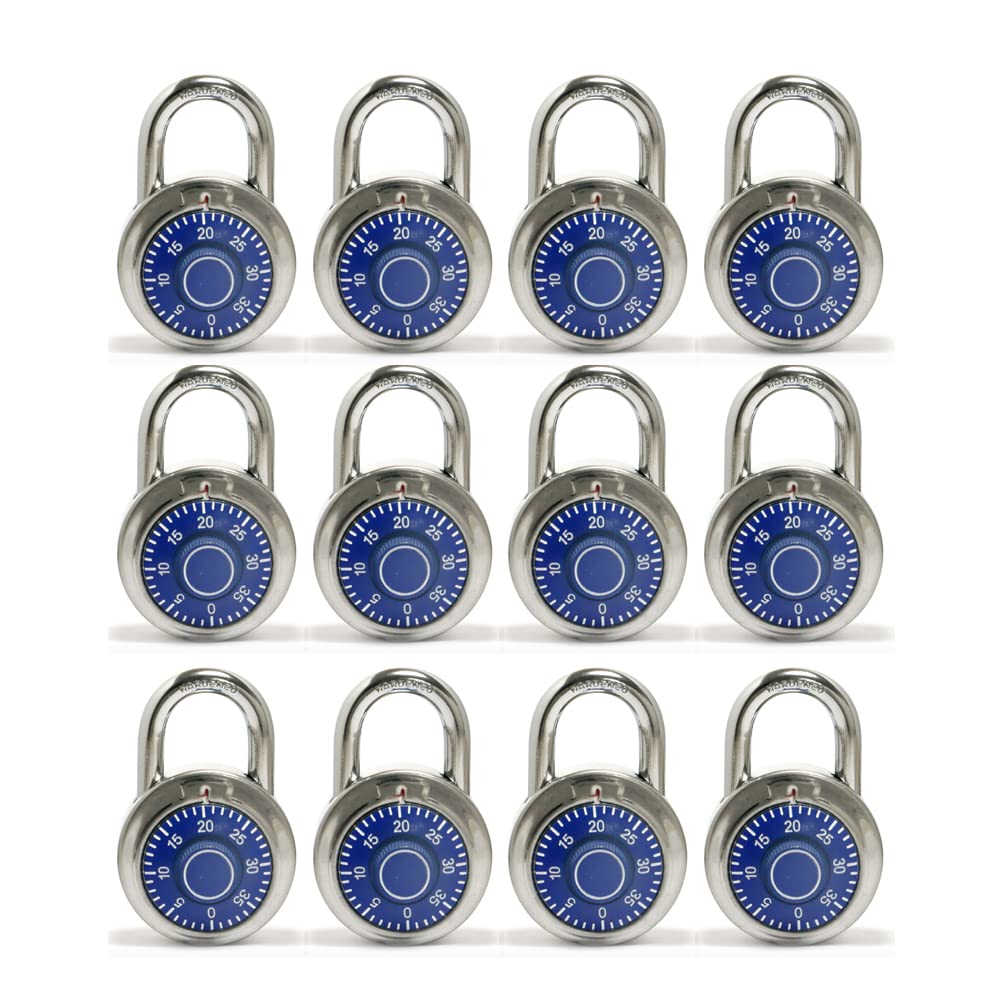 Standard Dial Combination Lock, 2 in. Wide; Fixed Three Digital ...