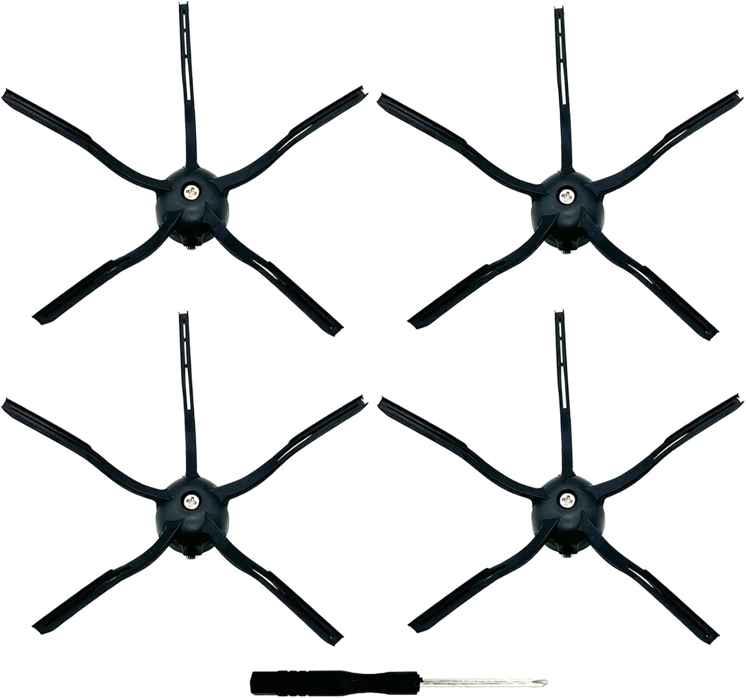 Amazon.com: Zerlimb 4 Pack Side Brushes Replacement for Roborock Q5 ...