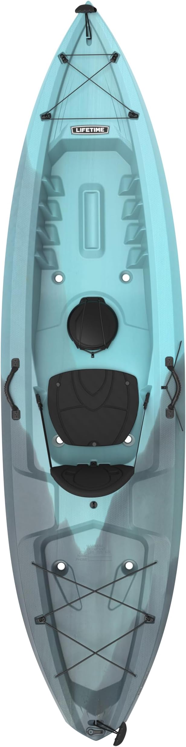 Amazon.com : Lifetime Kenai Sit-On-Top Kayak, 123" : Sports & Outdoors
