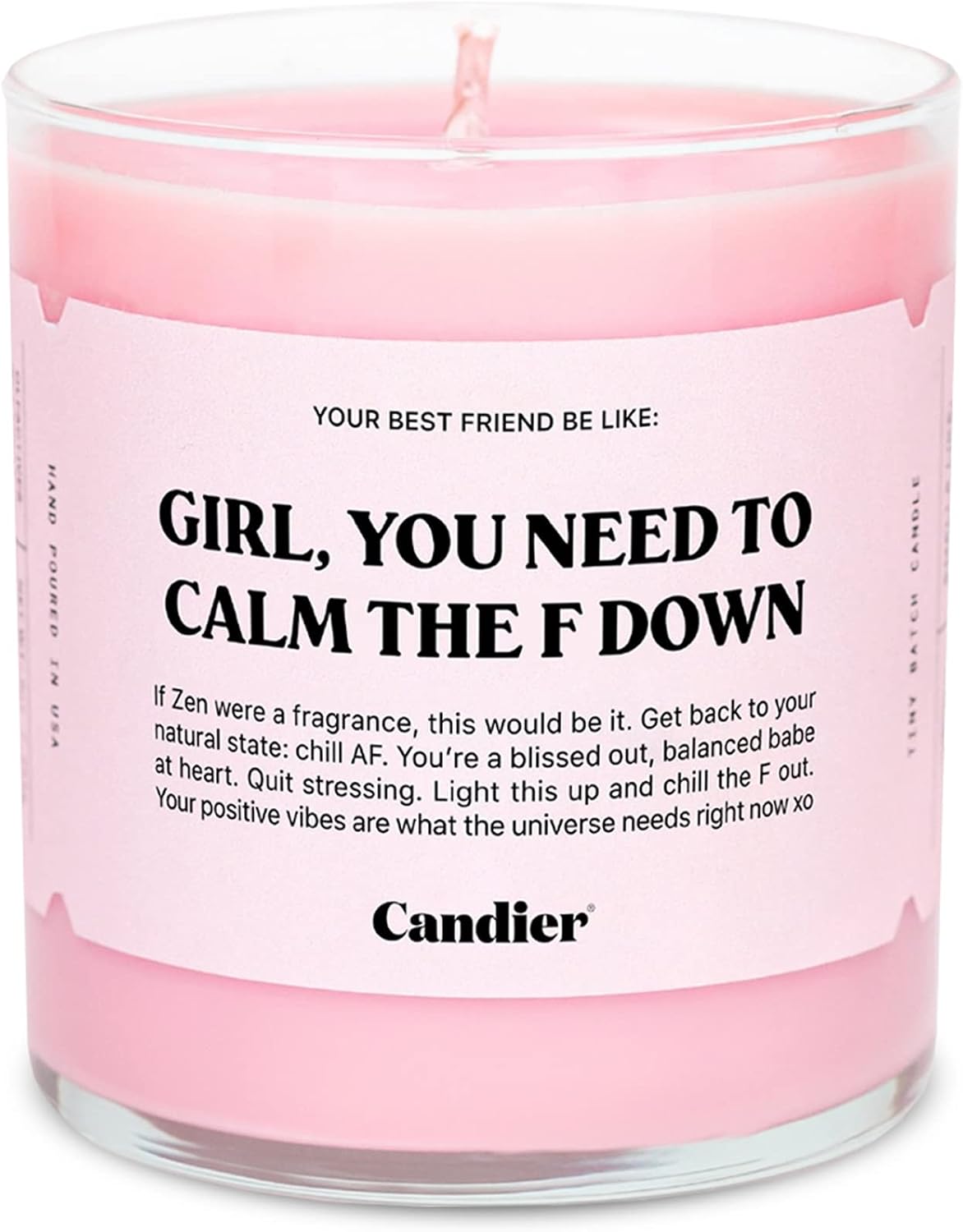 Amazon.com: Ryan Porter Calm The F Down Candles - 100% Natural & Vegan ...