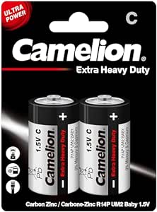Camelion C battery Extra Heavy Duty 2 per Pack: Buy Online at Best ...