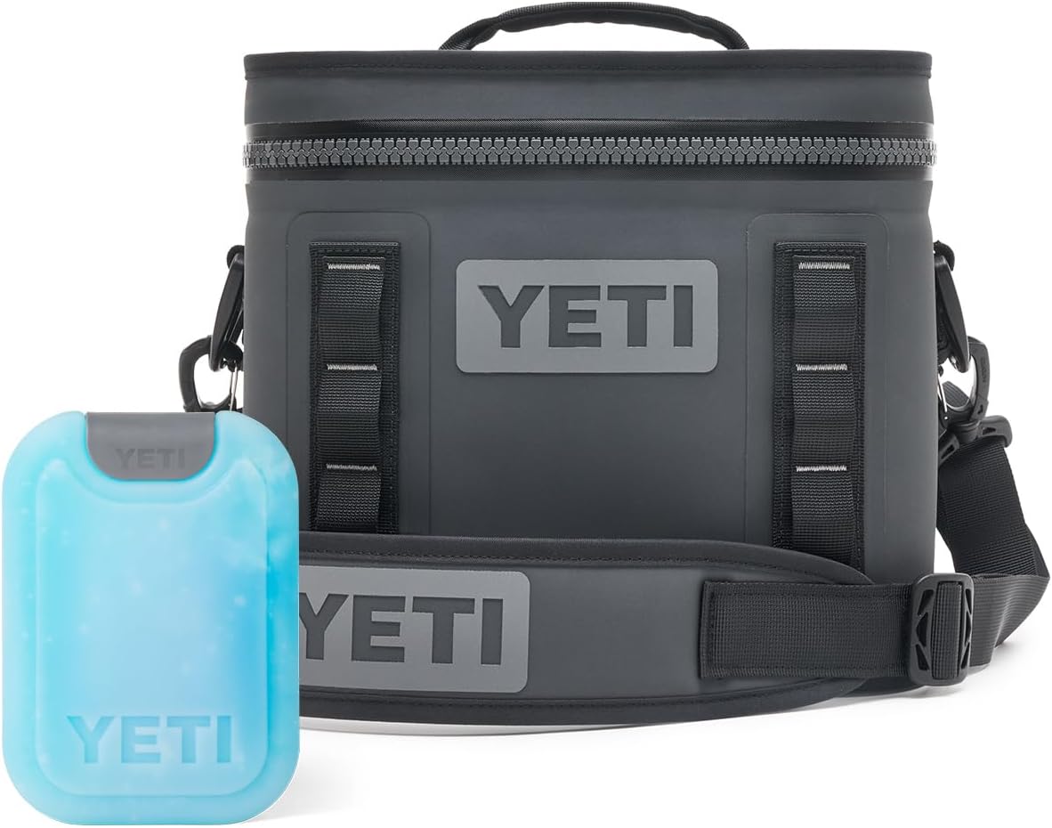 Amazon.com: YETI Hopper Flip 8 Soft Cooler with Small YETI Thin Ice ...