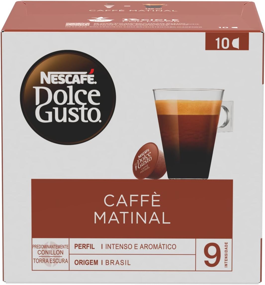 Dolce Gusto Ndg Caffe Matinal 10Caps 1 Unidade | Amazon.com.br